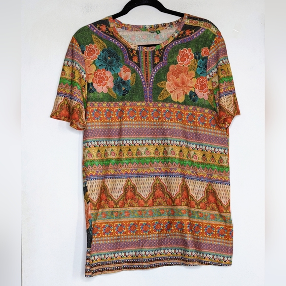 FARM Rio | Tops | Farm Rio Blouse Euc 8 Ptp 28 Long Super Cute ...